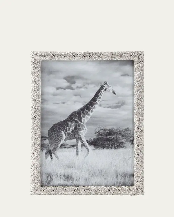 L'Objet Deco Twist Platinum-plated 8" X 10" Frame - Db No Color