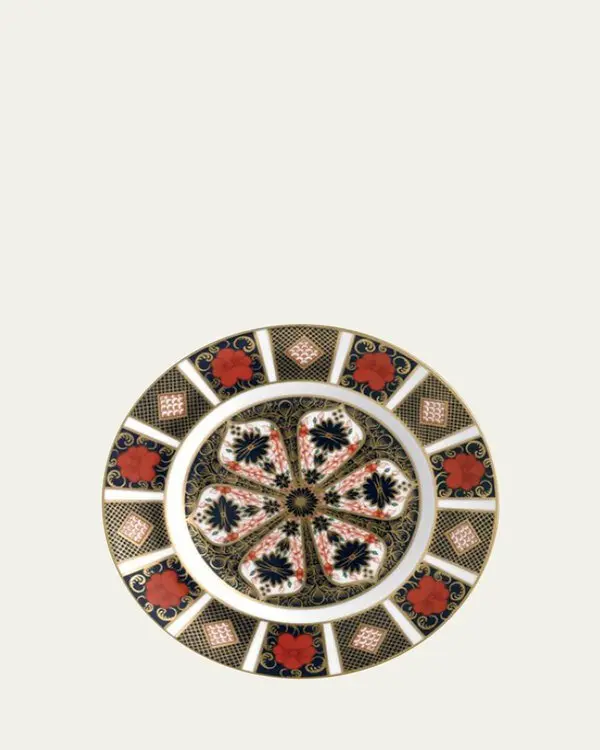 ROYAL CROWN DERBY Old Imari Dinner Plate
