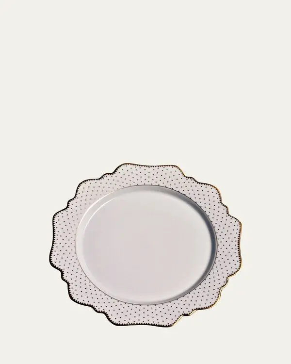 ANNA WEATHERLEY Simply Anna Antique Polka Salad Plate