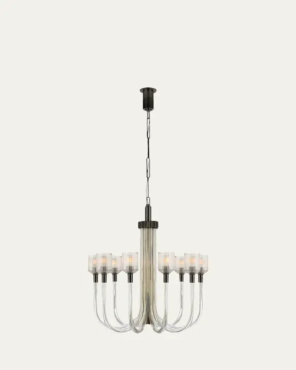 VISUAL COMFORT & CO. Reverie Medium Single Tier Chandelier Kelly Wearstler - Bronze