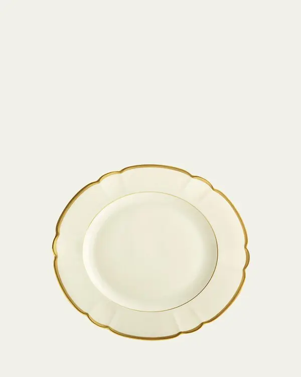 HAVILAND & PARLON Colette Gold Dinner Plate