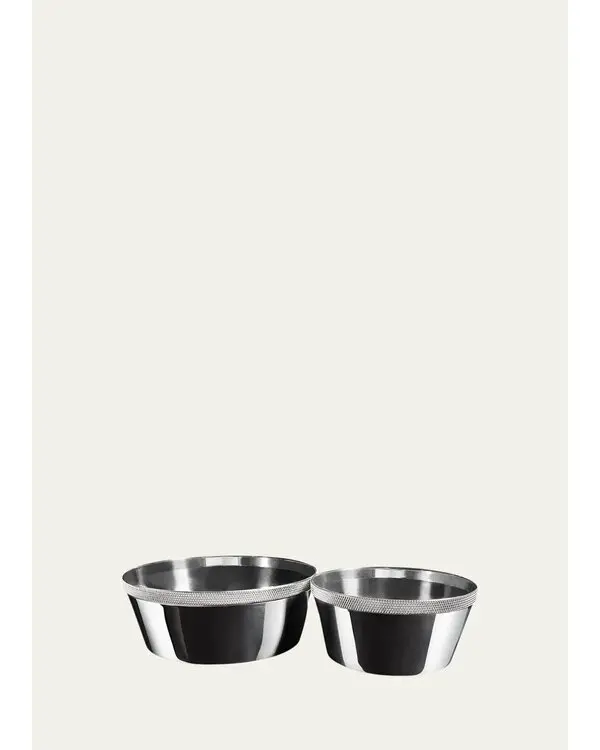 Ralph Lauren Paxton Double Nut Bowl - Silver