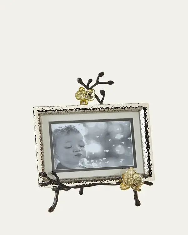 Michael Aram Orchid Easel Picture Frame