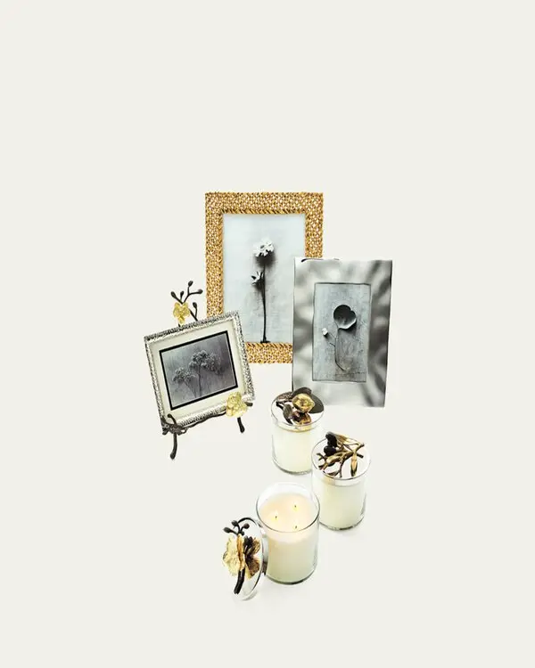 Michael Aram Orchid Easel Picture Frame