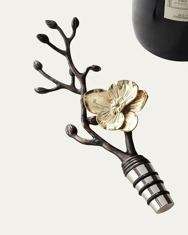 Michael Aram Orchid Wine Stopper