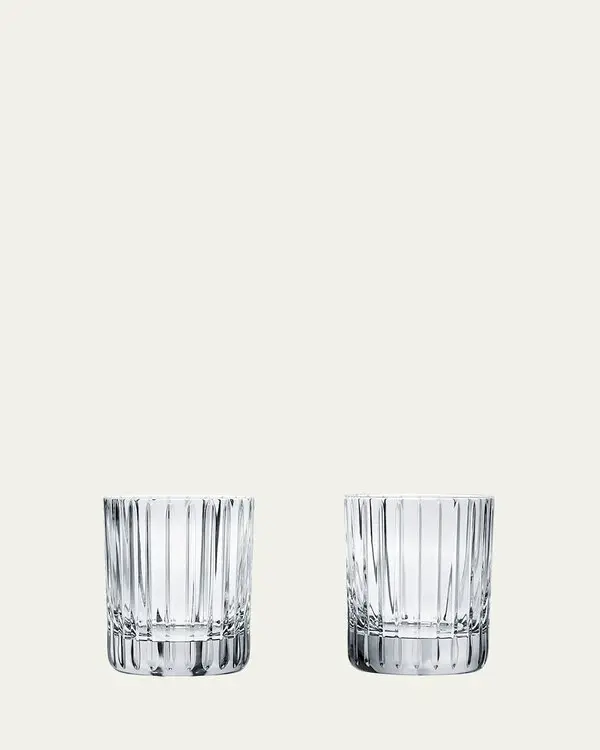 THE MARTHA, BY BACCARAT Harmonie Single Old Fashion Tumblers, Set Of 2 - Clear