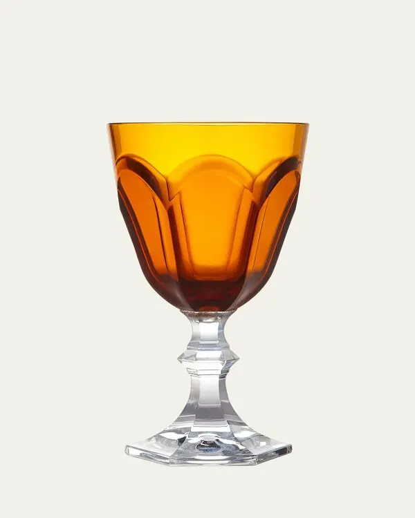 MARIO LUCA GIUSTI Dolce Vita Goblet - Amber