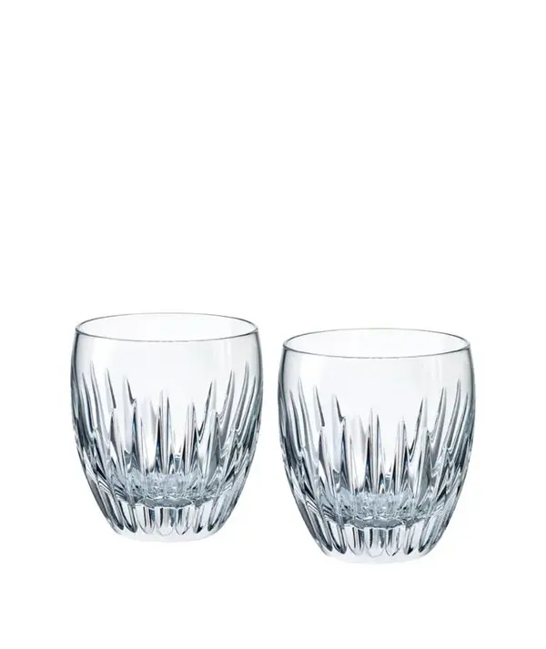 THE MARTHA, BY BACCARAT Massena Double Old-fashioneds, Set Of 2 - Clear