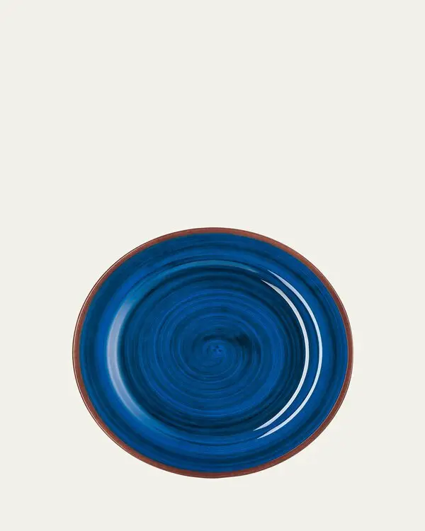 MARIO LUCA GIUSTI St. Tropez Salad/dessert Plate - Blue