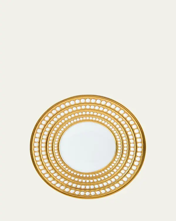 L'Objet Perlee Saucer, Gold