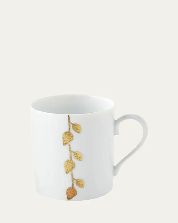 HAVILAND & PARLON Daphne Gold-leaf Mug