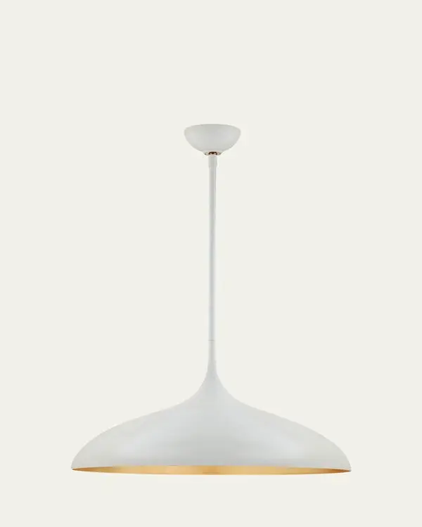 VISUAL COMFORT & CO. Agnes Large Pendant Aerin - White