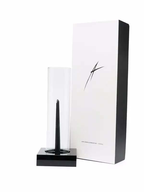 ANN DEMEULEMEESTER X SERAX Winter Squared Glass Candleholder