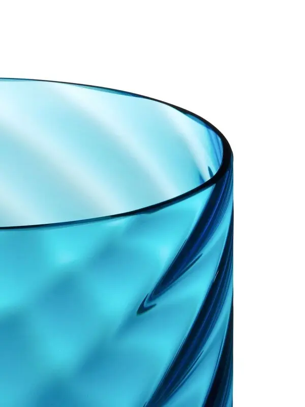 Dolce & Gabbana Hand-blown Murano Water Glasses - Blue