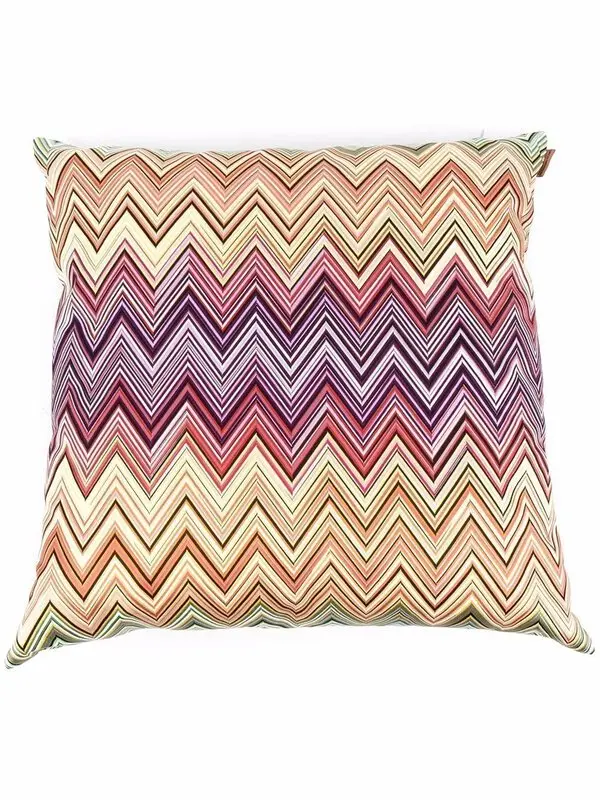 Missoni Jarris Zig-zag Cushion - Purple
