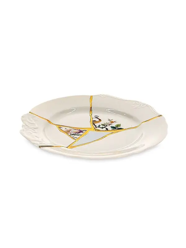 SELETTI Crack Detail Plate