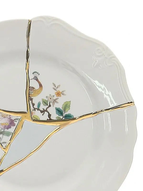 SELETTI Crack Detail Plate