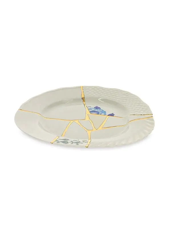 SELETTI Crack Detail Plate