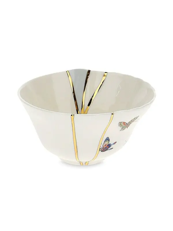 SELETTI Crack Detail Bowl
