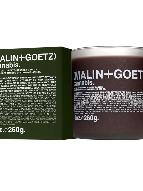 MALIN+GOETZ Cannabis Candle 260g - Brown
