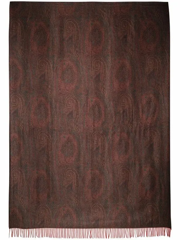 Etro Paisley-print Cashmere Throw