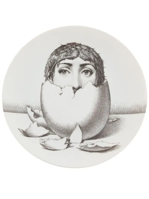 FORNASETTI Plate - White
