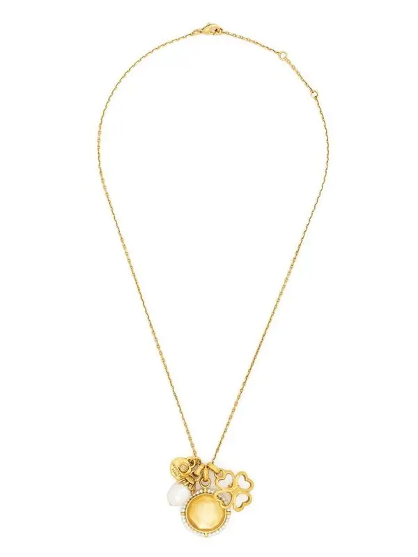 GOOSSENS Talisman Trio Charms Necklace