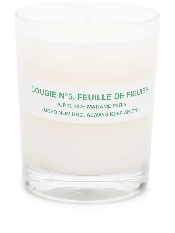 A.p.c. Candle No.5 Feuille De Figuier - White