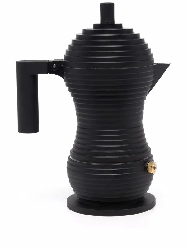 ALESSI Pulchina Espresso Coffee Maker - Black