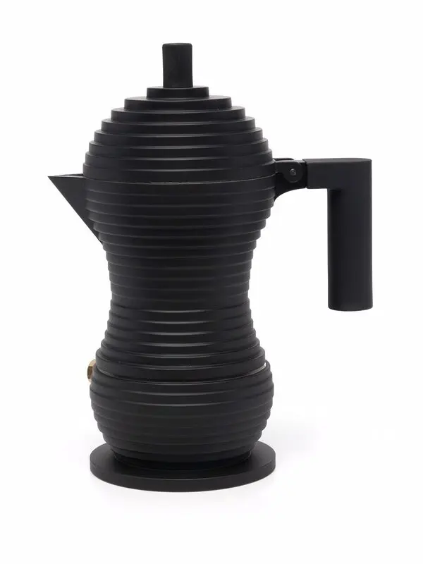 ALESSI Pulchina Espresso Coffee Maker - Black