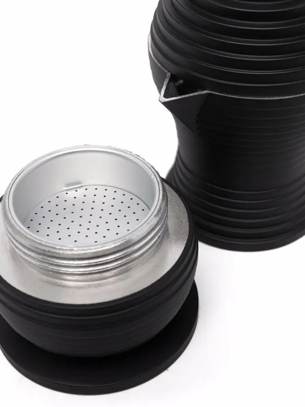 ALESSI Pulchina Espresso Coffee Maker - Black