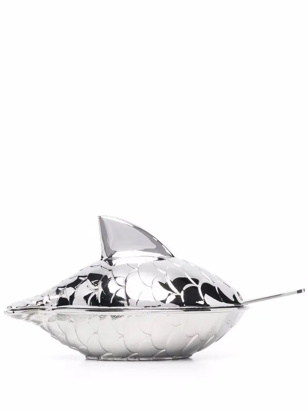 ALESSI Colombina Fish-shaped Salt Cellar