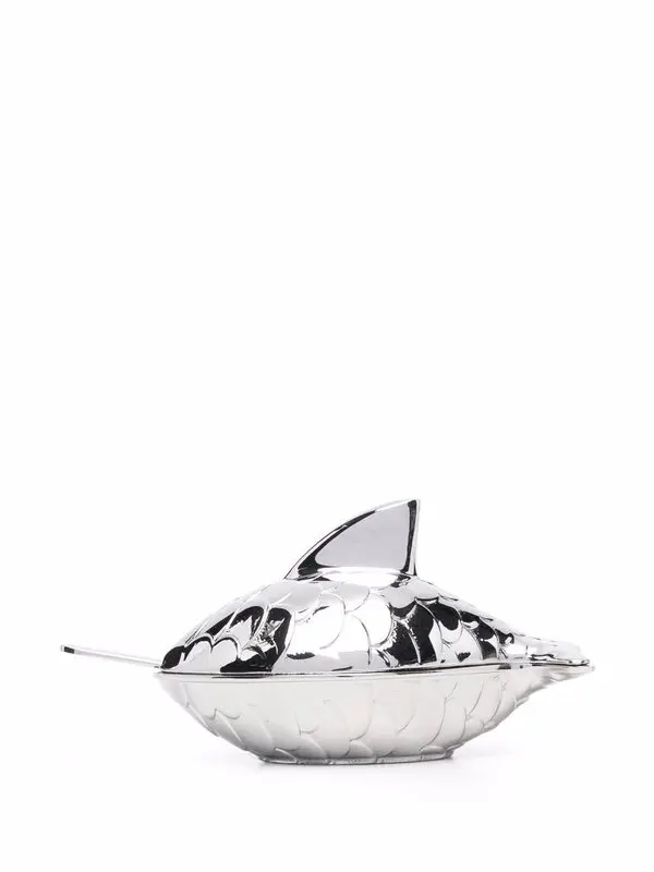 ALESSI Colombina Fish-shaped Salt Cellar