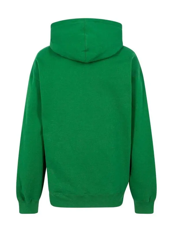 Supreme Box Logo Drawstring Hoodie - Green