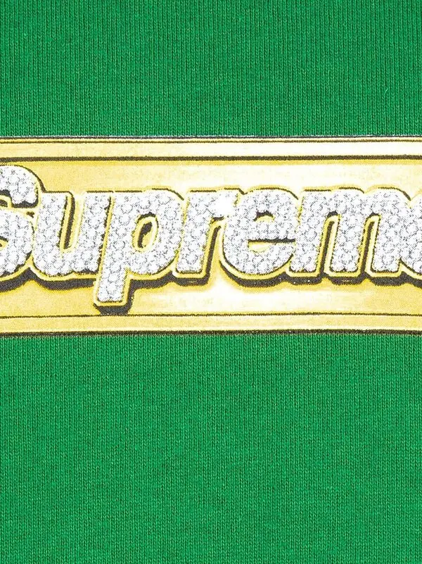 Supreme Box Logo Drawstring Hoodie - Green