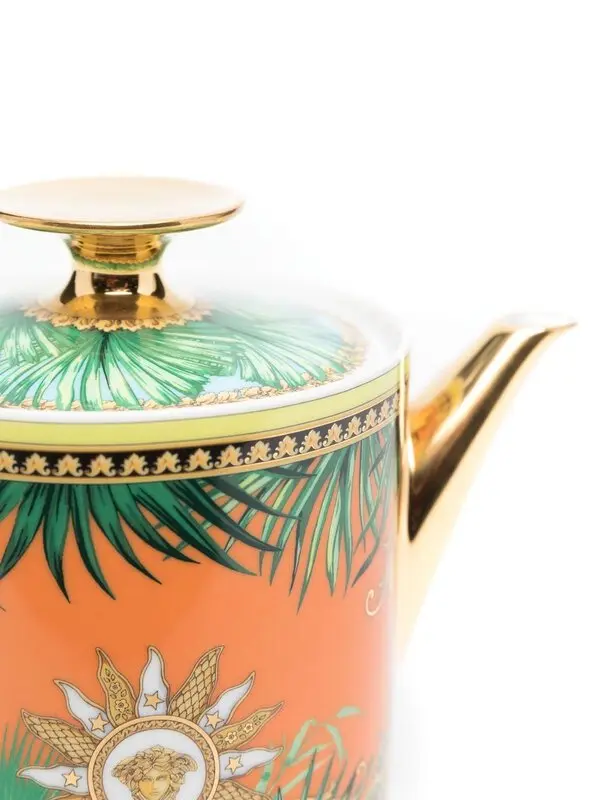 Versace Mix-print Ceramic Teapot