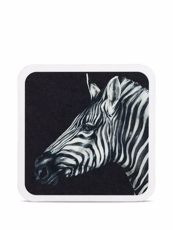 Dolce & Gabbana Zebra-print Paper Coasters