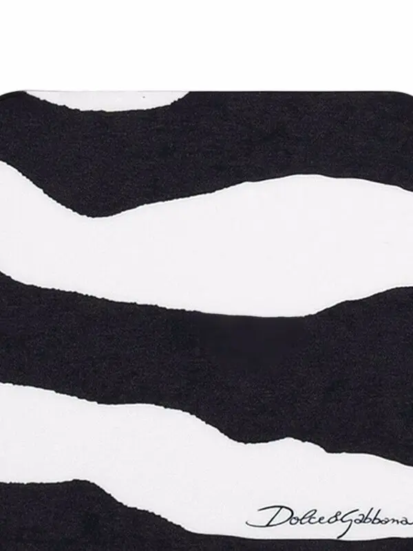 Dolce & Gabbana Zebra-print Paper Coasters