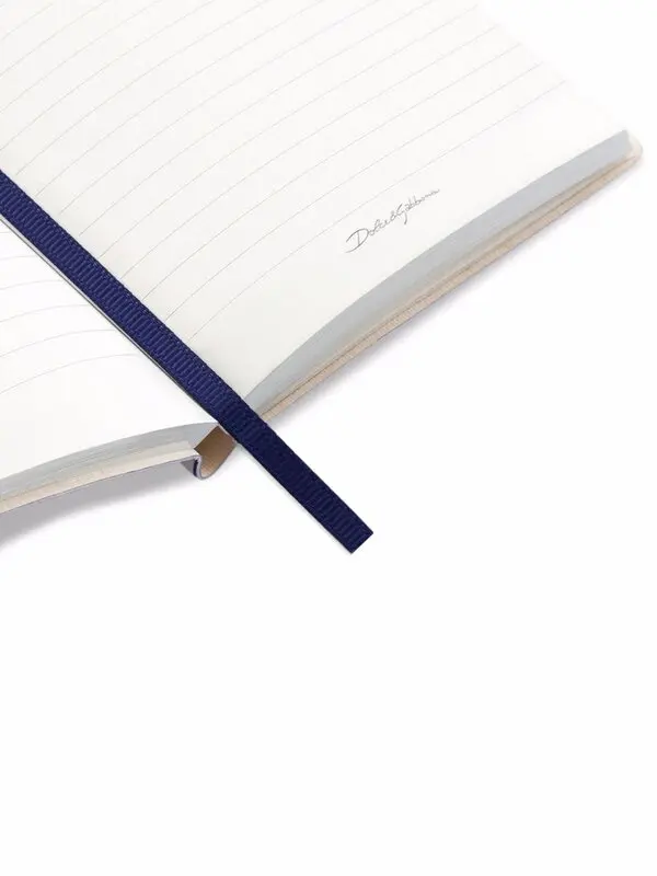 Dolce & Gabbana Small Mediterraneo-print Ruled Notebook