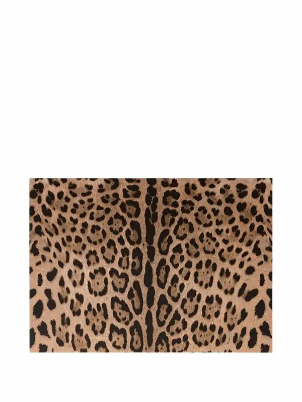 Dolce & Gabbana Leopard-motif Paper Placemats