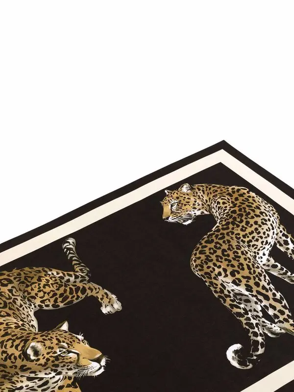 Dolce & Gabbana Leopard-motif Paper Placemats