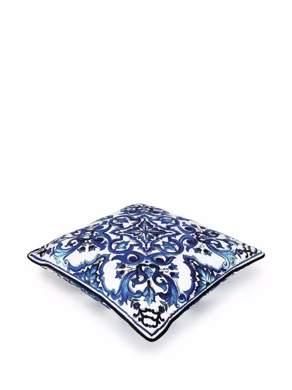 Dolce & Gabbana Mediterraneo-print Cotton Cushion