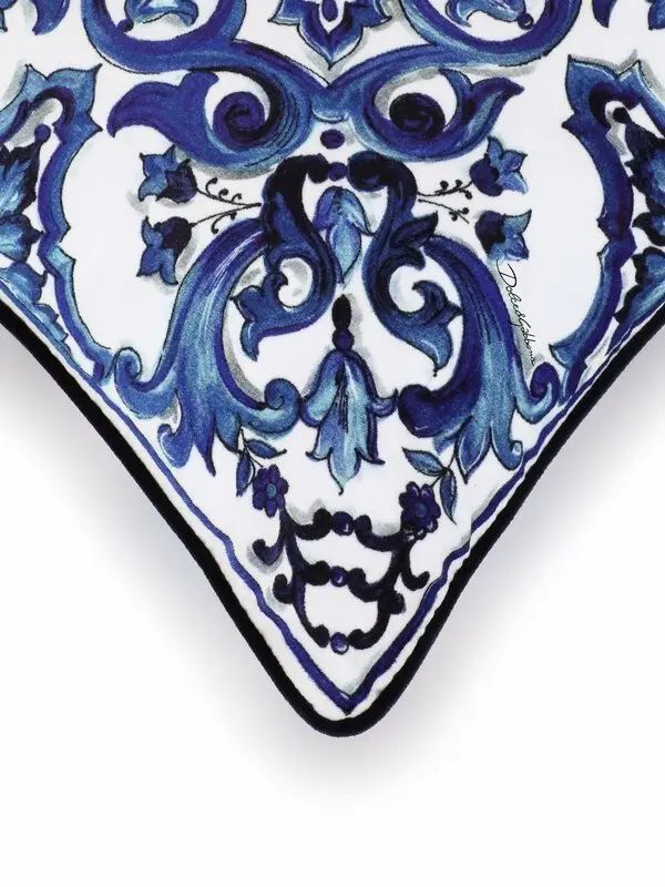 Dolce & Gabbana Mediterraneo-print Cotton Cushion