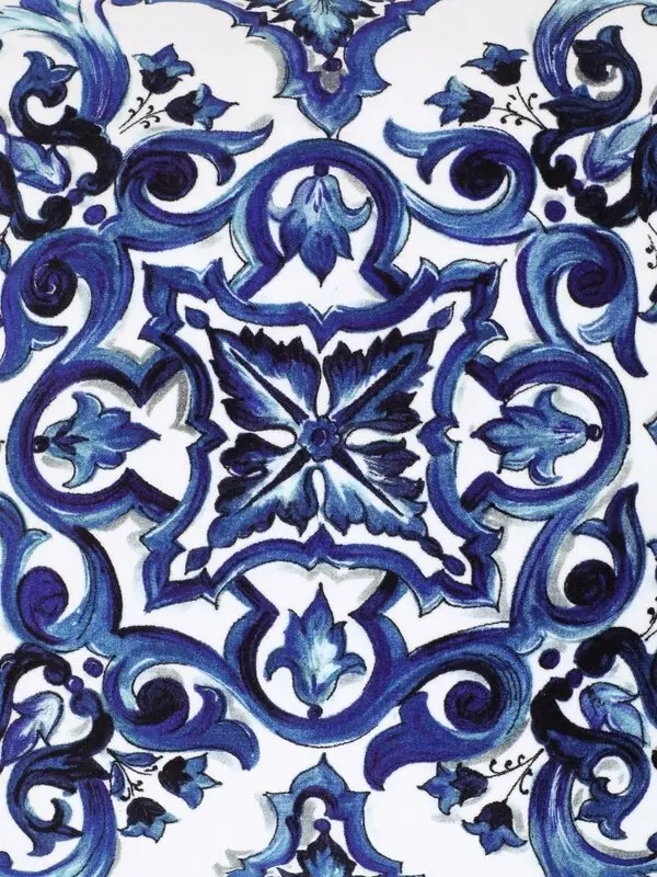 Dolce & Gabbana Mediterraneo-print Cotton Cushion