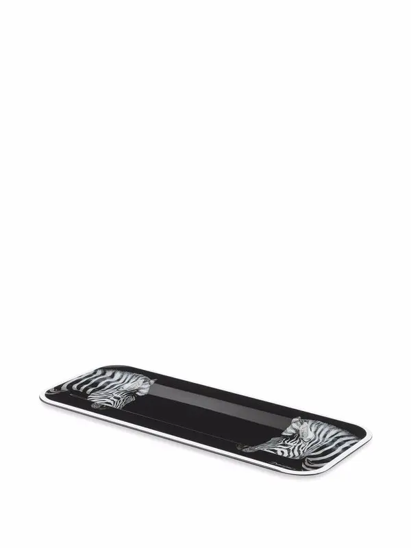 Dolce & Gabbana Small Zebra-print Wood Tray