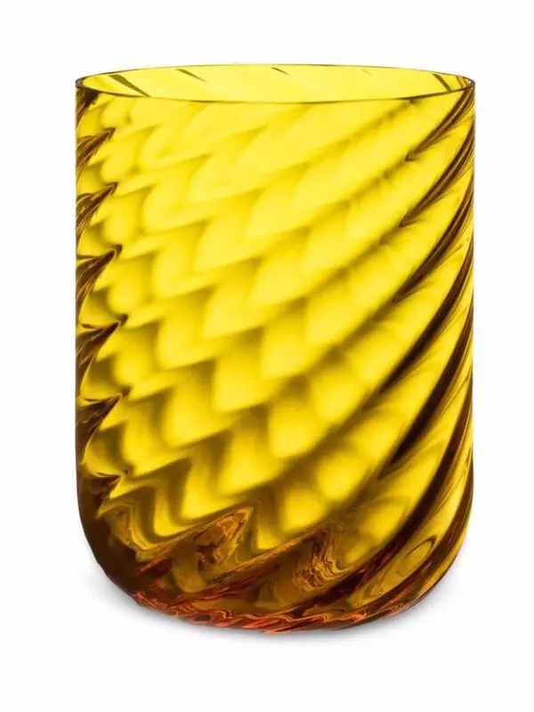 Dolce & Gabbana Hand-blown Murano Water Glasses - Yellow