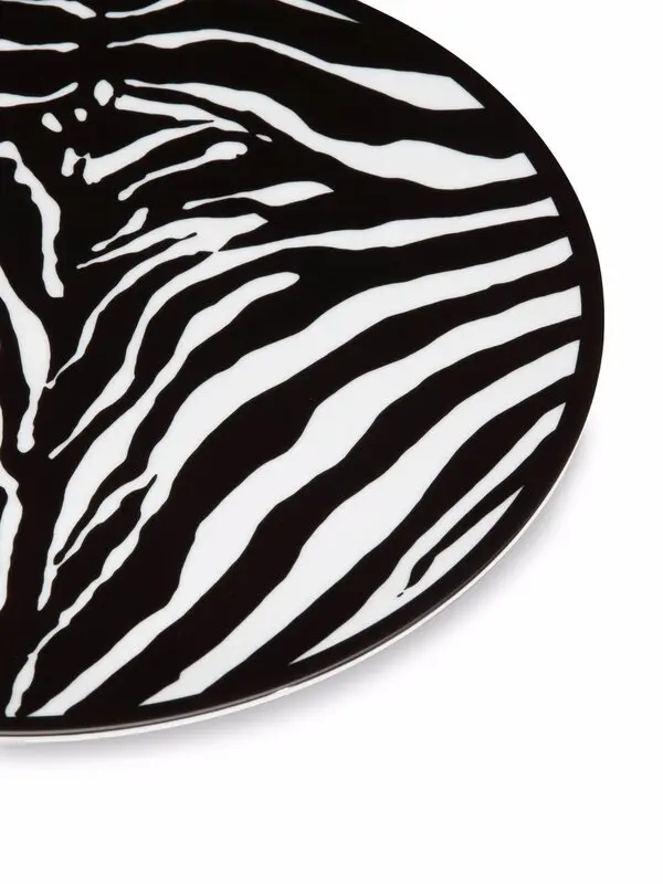 Dolce & Gabbana Zebra-print Porcelain Charger Plate