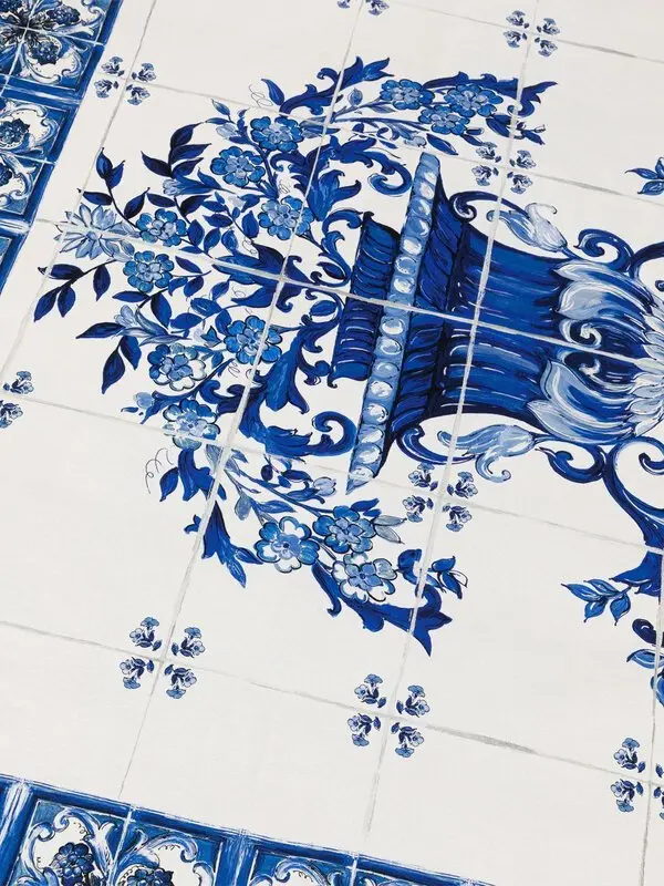 Dolce & Gabbana Mediterraneo-print Double-faced Table Cloth