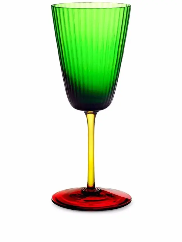 Dolce & Gabbana Murano Wine Glass - Green