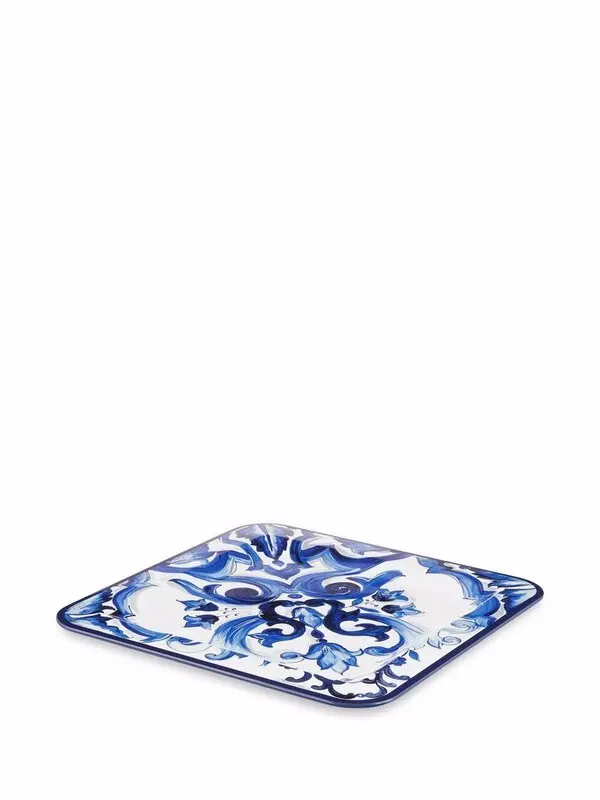 Dolce & Gabbana Medium Mediterranean-print Tray